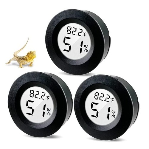 3-Pack Mini Hygrometer Thermometer Meter Digital LCD Monitor Indoor ...