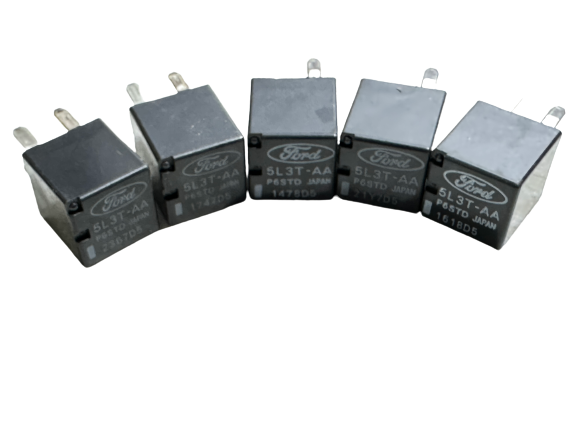 Set of 5 Ford 4 Pin Multi-Purpose Control Relay Unit P: 5L3T-AA OEM ...