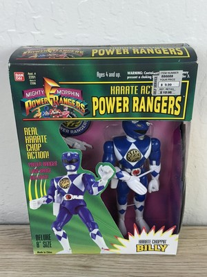 Mighty Morphin POWER RANGERS - KARATE CHOPPIN' BILLY BLUE Ranger - 1994 ...