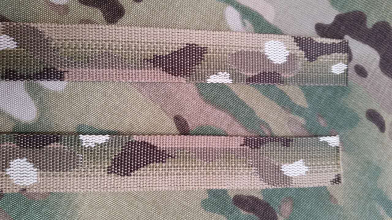 1M length Camouflage MC Double Sided Jacquard Ribbon DIY Molle Webbing ...