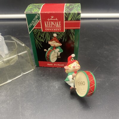 Hark! It’s Herald the Elf 1990 Hallmark Keepsake Christmas Ornament ...