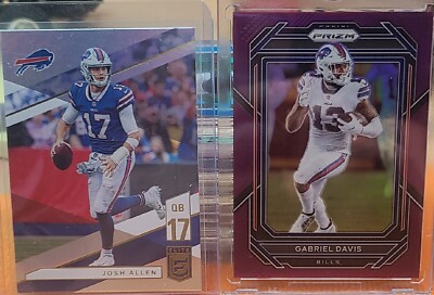 Josh Allen & Gabe Davis cards. both Panini | eBay