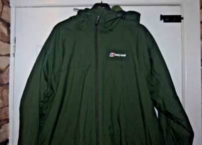 Berghaus Hydroshell Waterproof Mens Jacket XXL khaki green | eBay UK