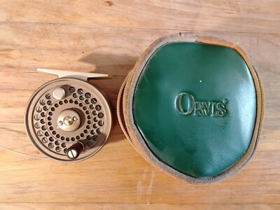 Mint Orvis CFO II Fly Reel with 2wt Line, Orvis Case | eBay