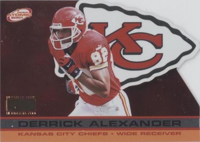2001 Pacific Prism Atomic - Derrick Alexander #67 Premiere Date Missing ...