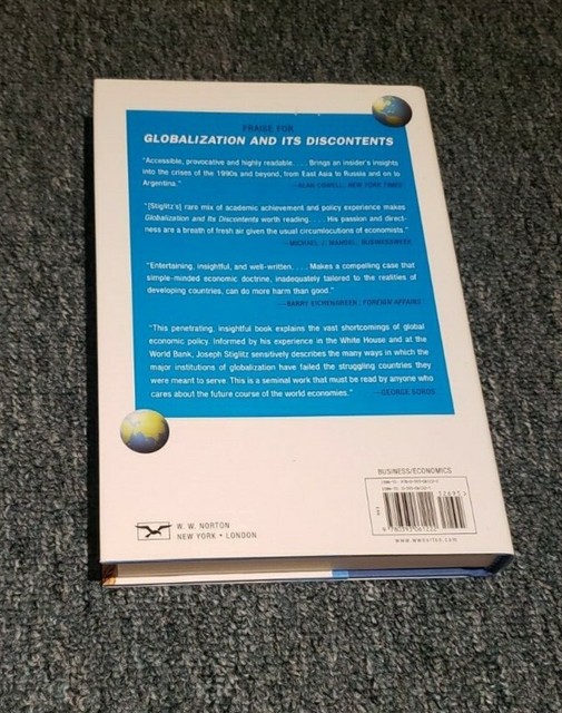 Making Globalization Work by Joseph E. Stiglitz (2006, Hardcover) for ...