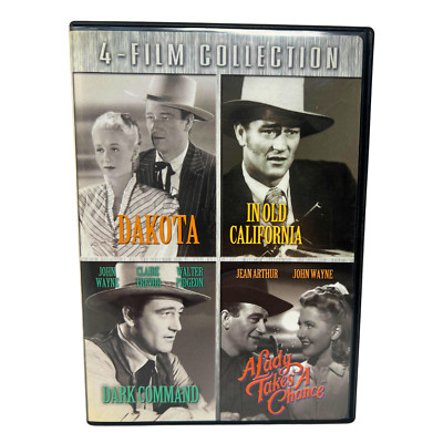 Dakota / In Old California / Dark Command (DVD) Western Good Condition ...