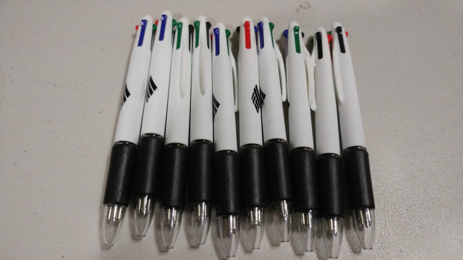 PENS BANK OF AMERICA LOGO PEN 4 IN 1 COLOR. RED, GREEN, BLUE, BLACK. | eBay