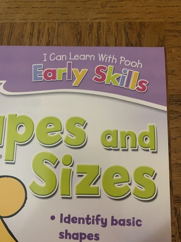 Winnie The Pooh Shapes And Sizes Workbook | eBay