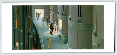 Postcard Star Wars Ralph McQuarrie Death Star Elevators | eBay