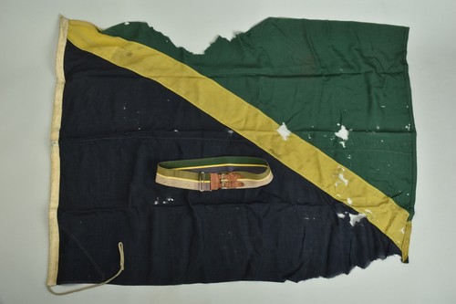 King's African Rifles Bn. CO's Well Weathered Uniform Belt & Barracks ...