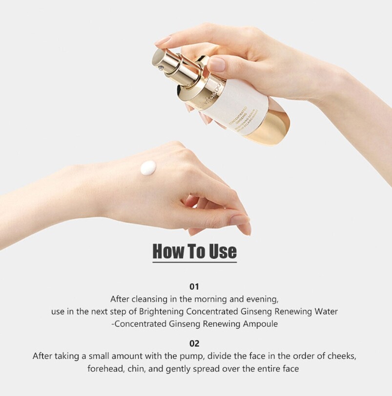 SULWHASOO Concentrated Ginseng Brightening Serum 60pcs K-Beauty from ...