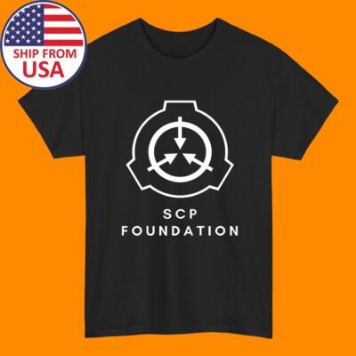 SCP Foundation Distressed Men's Black Size S to 5XL | eBay