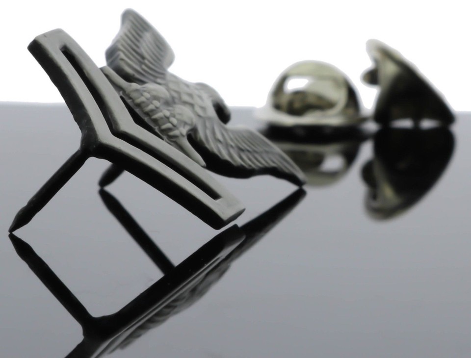 US Navy 2nd Class Petty Officer Crow Right Pewter color Lapel Pin ...