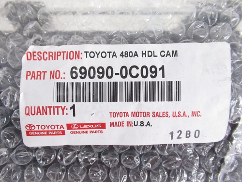 Genuine OEM Toyota 69090-0C091 Tailgate Handle Assy 16-20 Tacoma 14-20 ...
