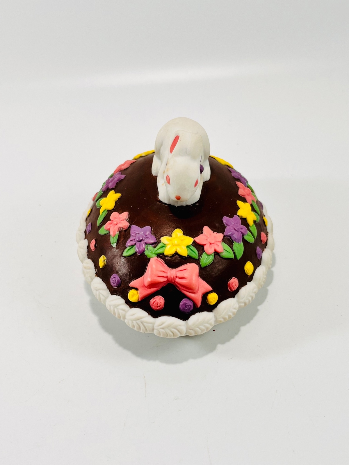 San Francisco Music Box Bunny Rabbit on Easter Chocolate Egg Musical ...