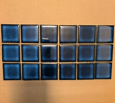 USP-2220 - US Pool Tile 2x2 - Blue Swimming Pool Tile 6"X12" Sheet | eBay