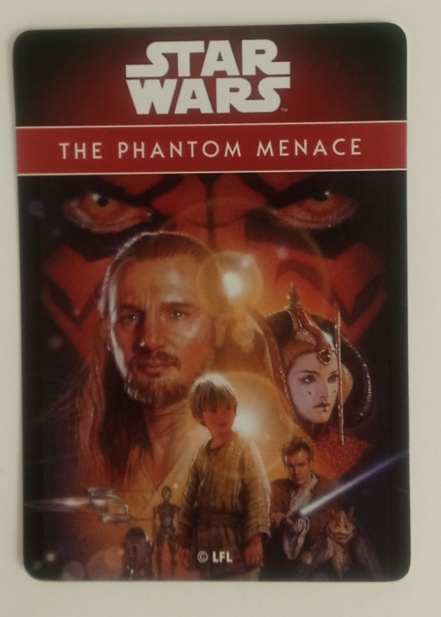 Star Wars The Phantom Menace Playing Card Mace Windu 5 Diamonds | eBay