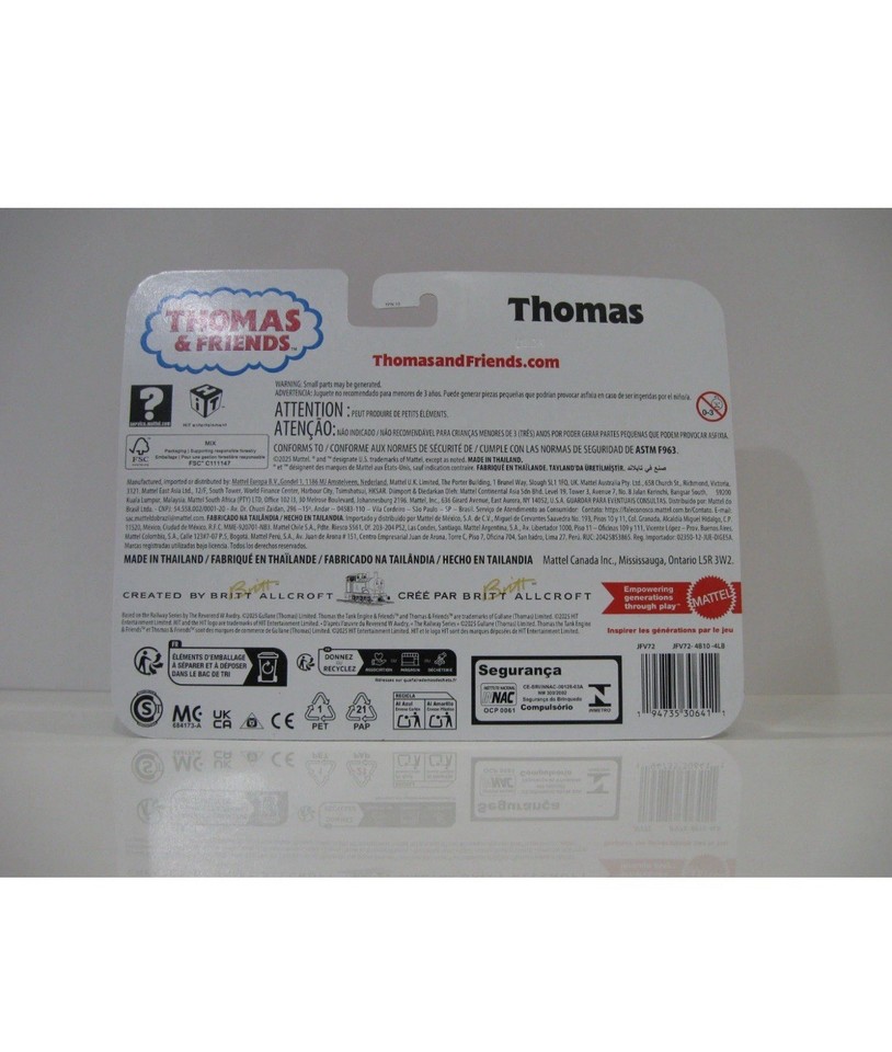 Thomas and Friends 80th Anniversary Ruby Die-Cast Thomas Metal ...