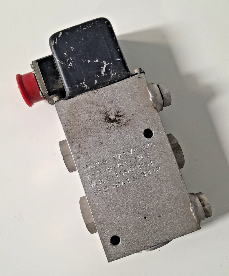 Vacco Solenoid Valve - Apollo Command Module - Rocket Engine NASA | eBay
