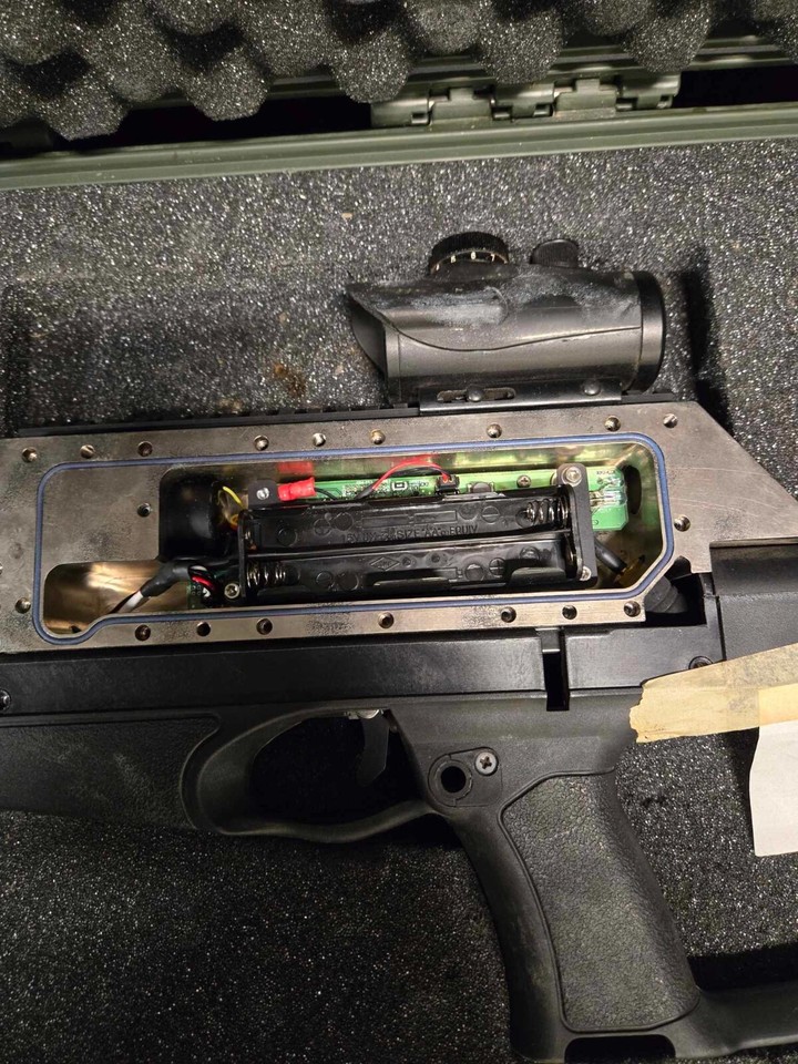 us army laser tag training gun with case cosplay Battlestar bsg | eBay