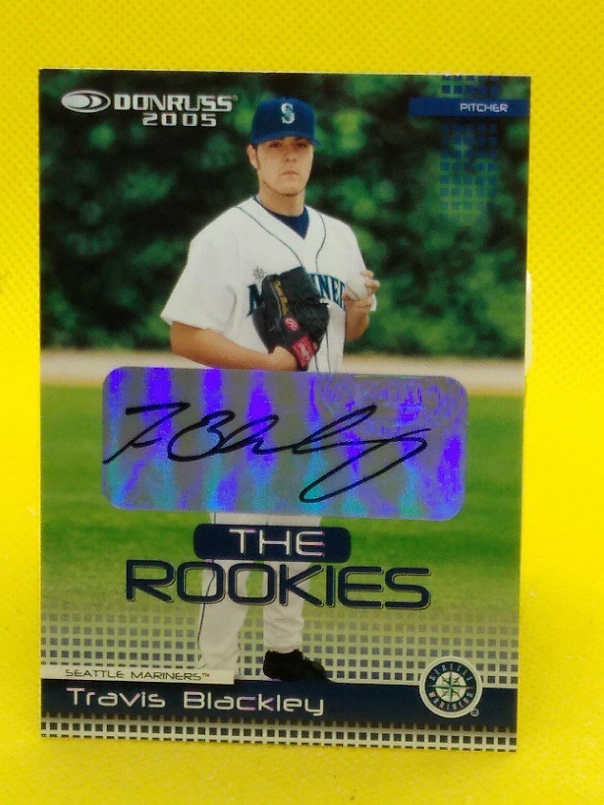 Travis Blackley 2005 Donruss The Rookies AUTOGRAPH #4 | eBay
