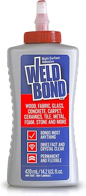 Weldbond Multi-Surface Glue, Bonds Most Anything. Non-Toxic Glue, Use ...