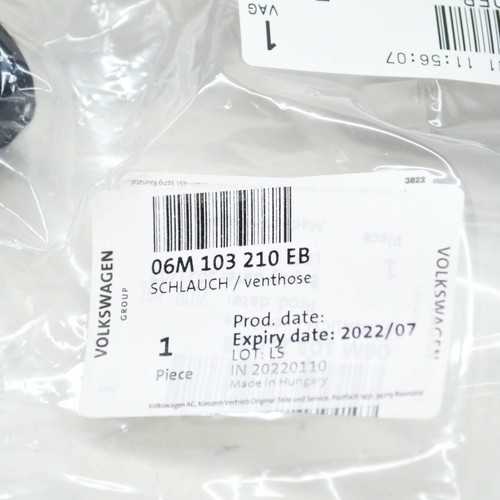 NEW AUDI A4 AVANT S4 QUATTRO A5 S5 CABRIOLET VENT HOSE 06M103210EB ...