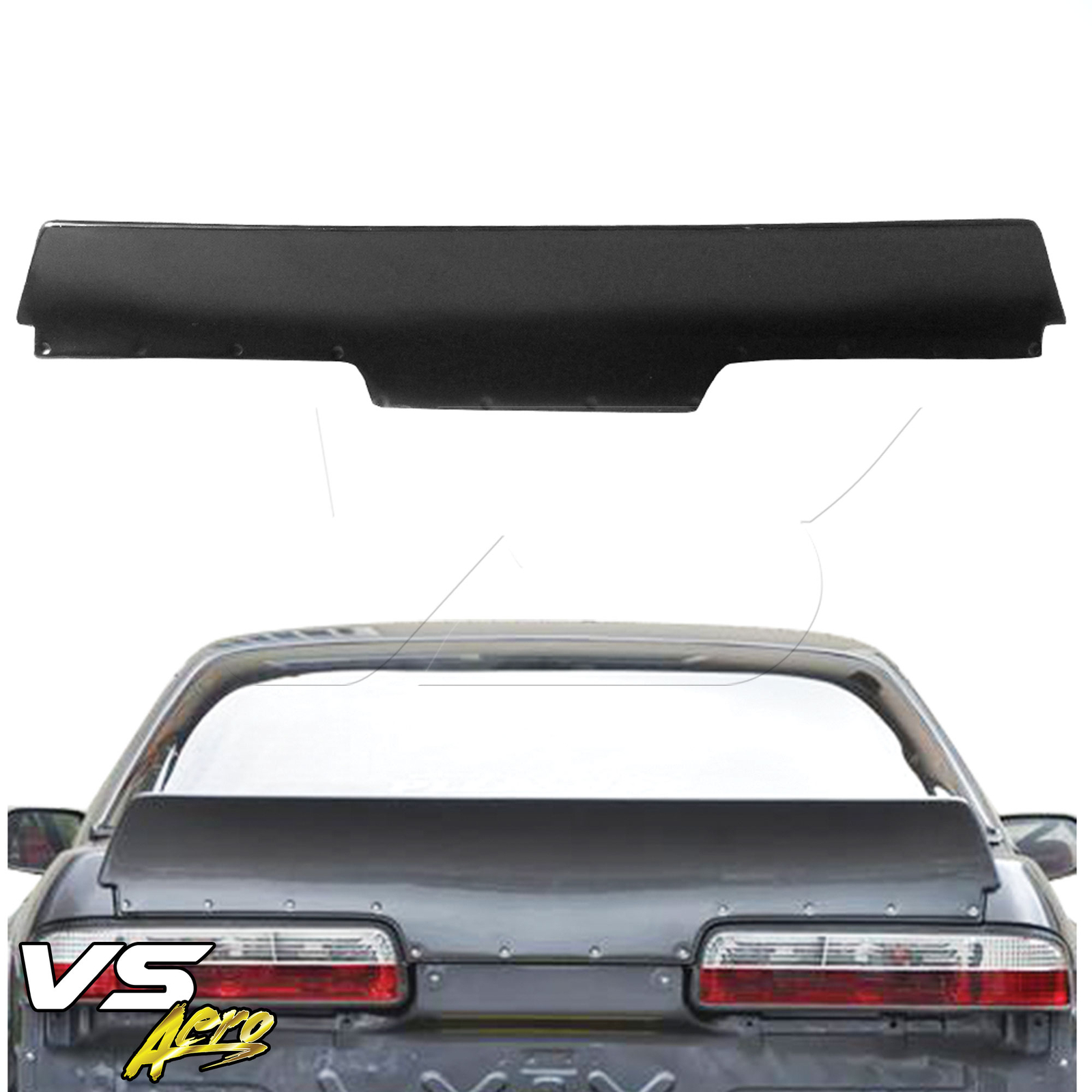 VSaero FRP TKYO v1 Trunk Spoiler Wing S13 2dr Coupe for Silvia Nissan ...