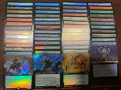HUGE Lot of 50 Random FOIL Extended Art Rares - MTG Magic NM | eBay