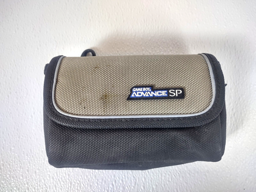 Nintendo Gameboy Advance SP Handheld System Carrying Case Pouch Grey ...