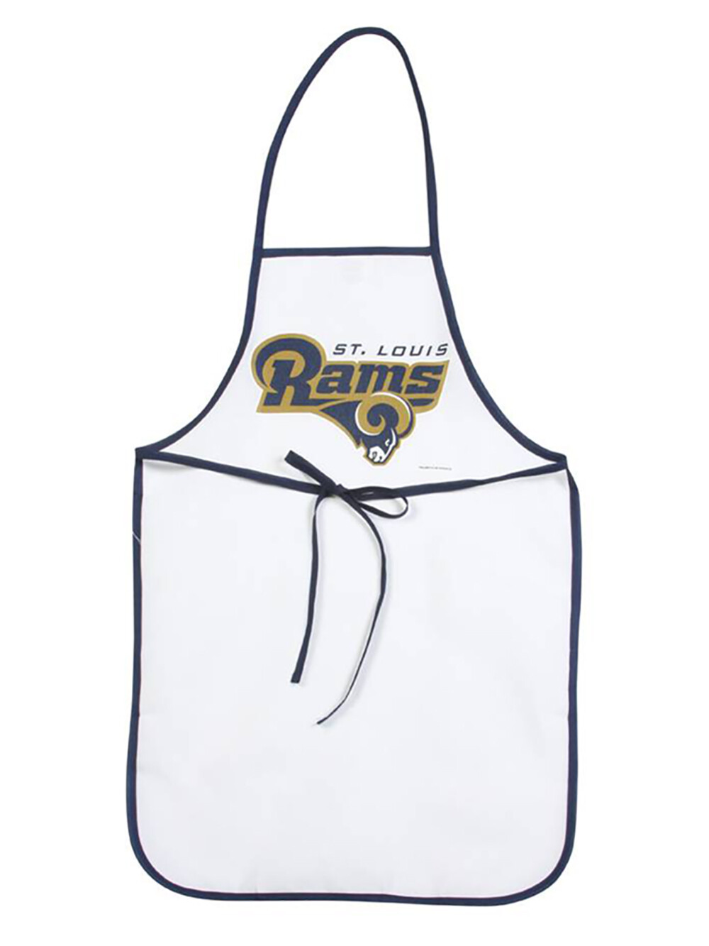 NFL Football St Louise Rams Sports Fan Grilling BBQ Apron Navy Trim | eBay