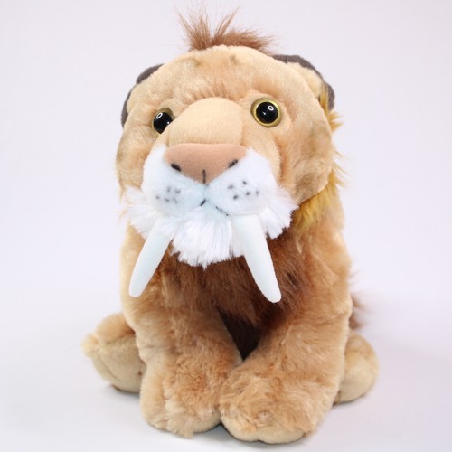 Wild Republic Smilodon Saber Tooth Tiger Cat Plush Stuffed Animal Toy ...