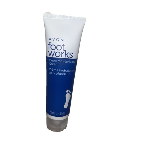 Avon Foot Works Deep Moisturizing Cream Formulated 2.5oz Sealed/ NEW | eBay