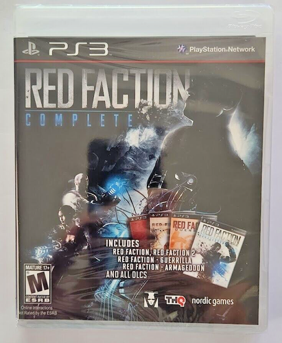 Red Faction Complete PS3 Brand New Game (2014 Action/Adventure) | eBay