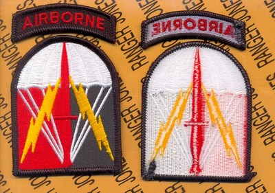 US Army 528th Special Operations Sustainment Brigade Airborne 4" patch m/e RED | eBay