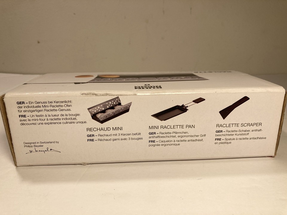 Kuhn Rikon Mini Raclette Set Candle Light | eBay