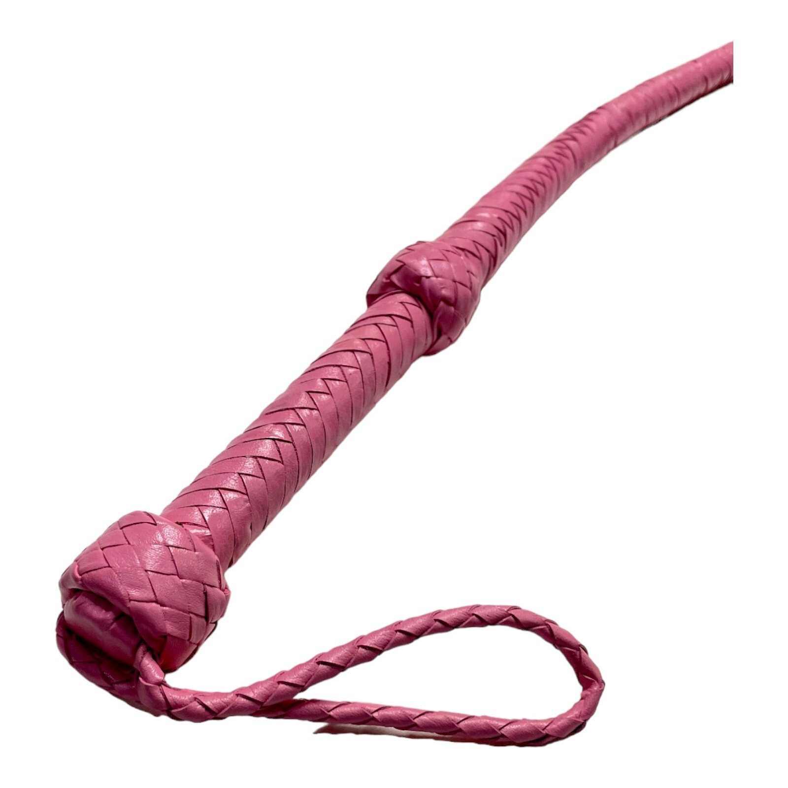 Real Calf Leather Bull Whip 4 Feet Long 12-Plait Bullwhip - Loud Crack ...