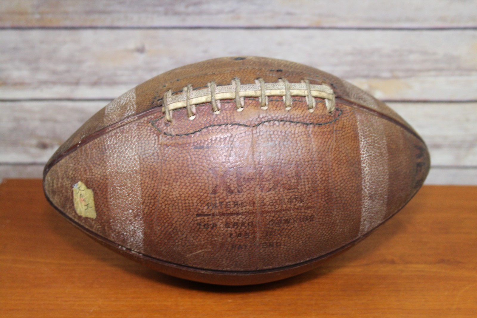 Rare Vintage AMF Voit XF 99 Seamless Intercollegiate Leather Football ...