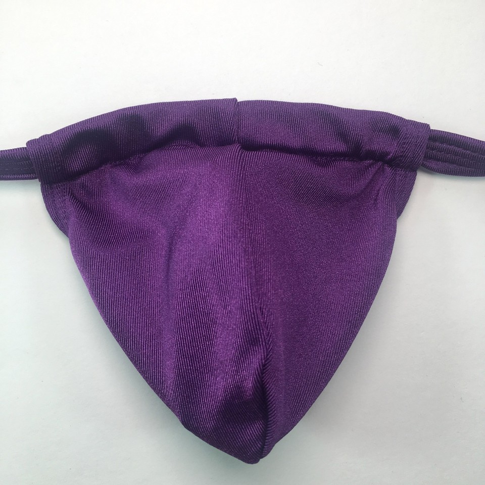 K1101 Mens Bulge Pouch String Thong G String Jocks Swimsuit Adjustable ...