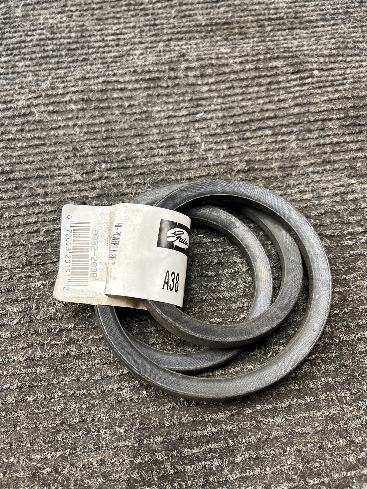 A38 Gates Hi Power Black Belt | eBay