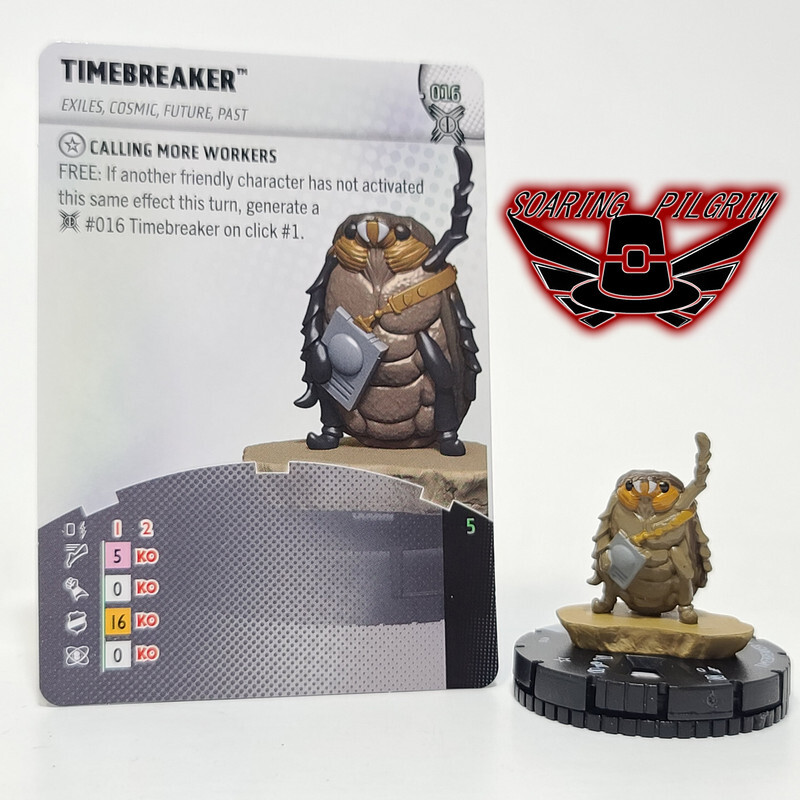 Marvel Heroclix TIMEBREAKER - 016 - COMMON Deadpool Weapon X Set | eBay