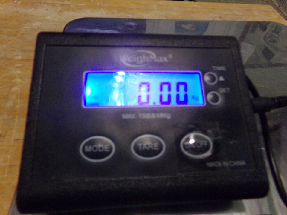 WeighMax Shipping 150 Lbs / 68KG Digital Postal Scale With AC Adapter ...