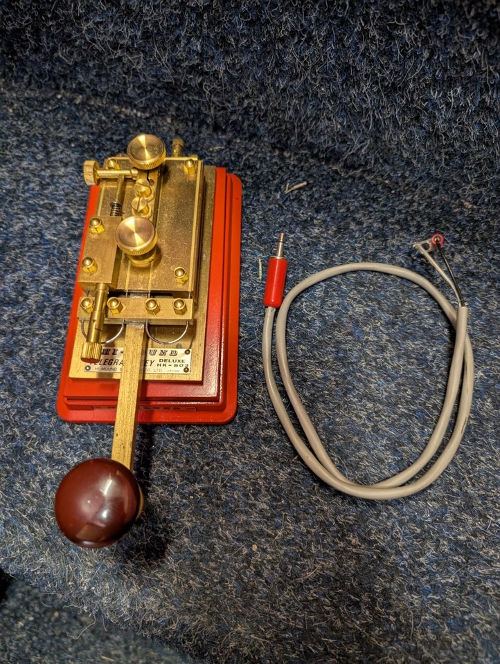 Hi-mound Telegraph Key Model HK-803 | eBay UK
