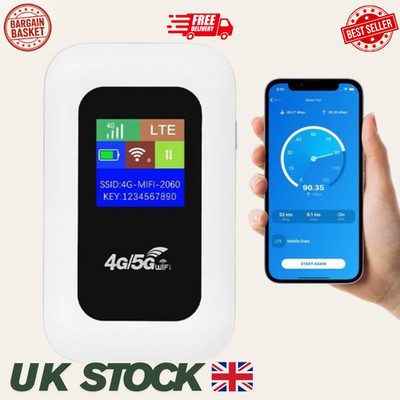 4G/5G Mobile Hotspot Portable WiFi Wireless Router Devices with SIM ...