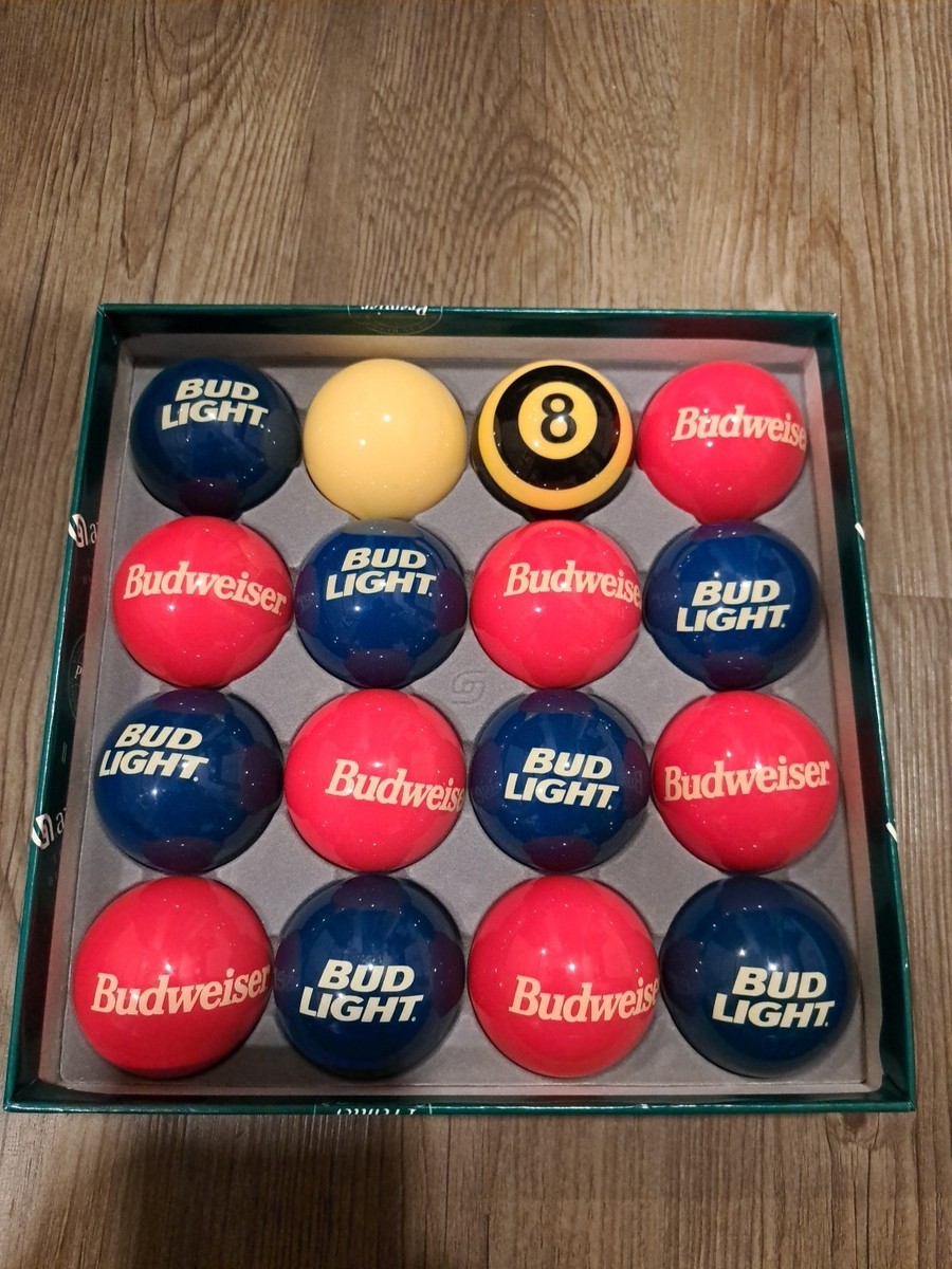 Bud Light Pool Table Balls
