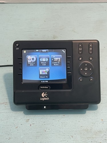 Logitech Harmony 1100 Universal Touch Screen Remote w/Charging Cradle Powers On | eBay