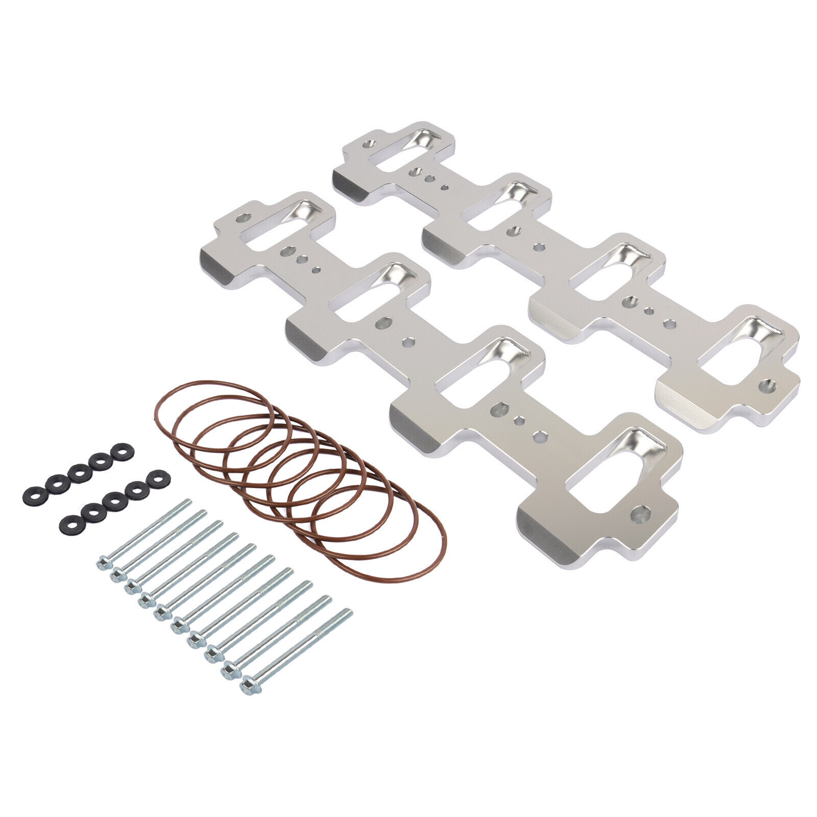 LS Cathedral Port Cylinder Head to Rectangle Port 92mm 102mm Intake ...