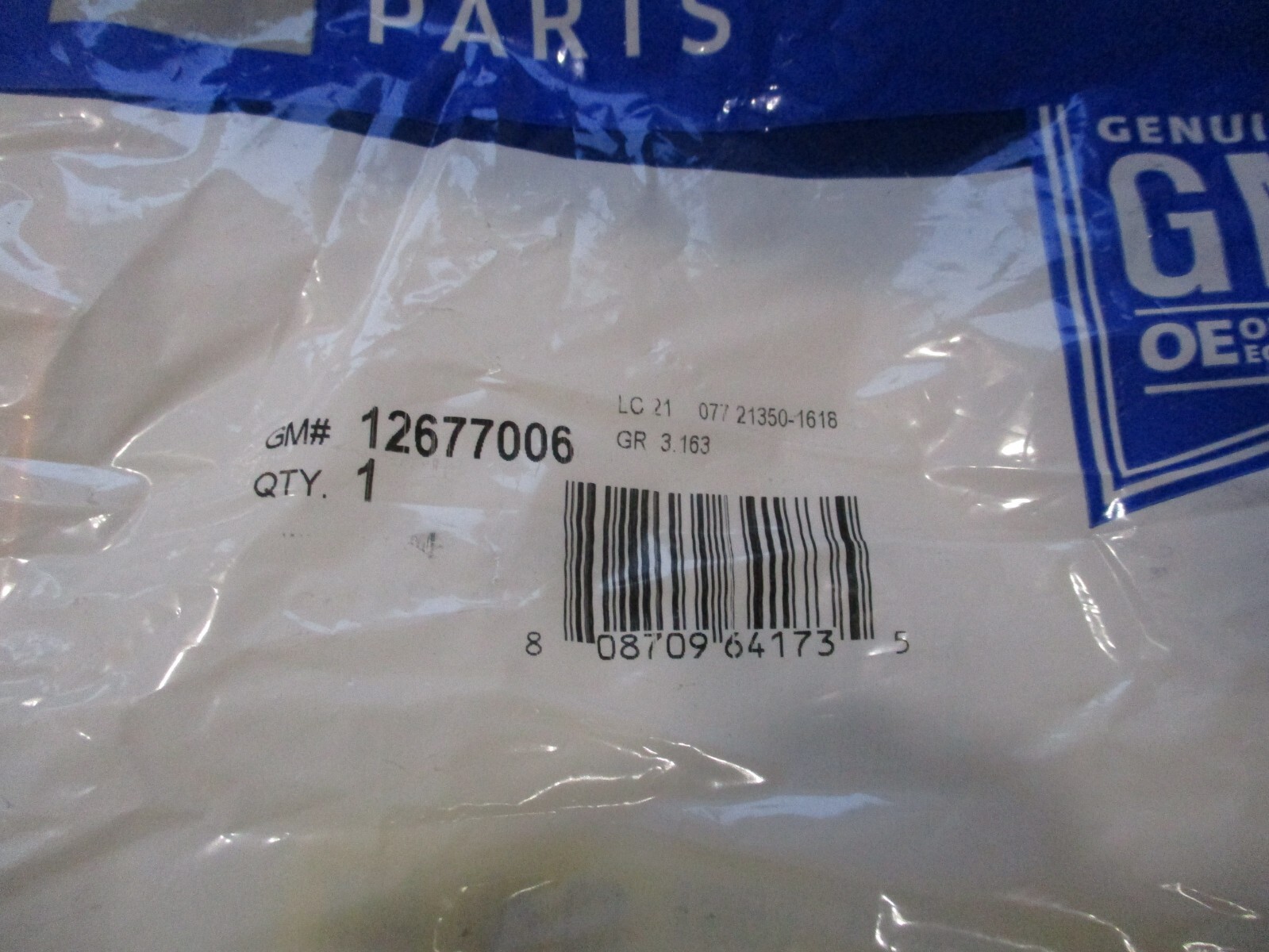 Genuine GM Intermediate Fuel Feed Pipe 12677006 | eBay