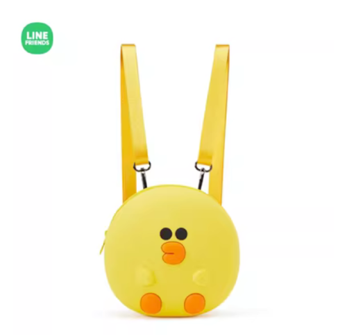 Official Authentic Line Friends Brown Bear Koni Silicone Backpack ...